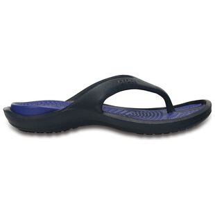 Crocs Athens II Flip Flops (Navy/Cerulean Blue) | Sportpursuit.com