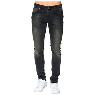 Dewberry Mens Prodigy Slim Fit Jeans (Black) | Sportpursuit.com