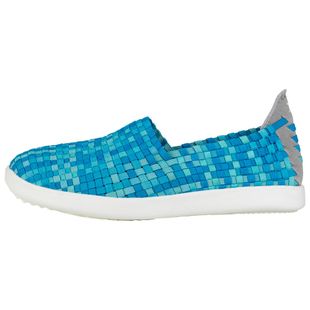 Hey Dude Womens E-Last Simple Shoes (Turquoise) | Sportpursuit.com