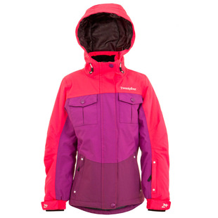 TwentyFour Kids Flid Functional Jacket (Neon Coral) | Sportpursuit.com