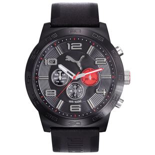 Puma Definition Watch (Black/Red) | Sportpursuit.com