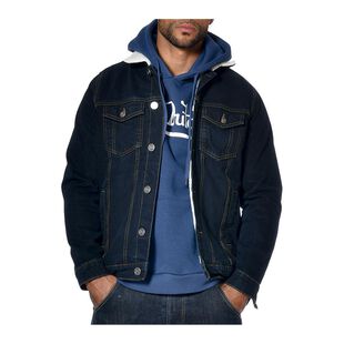 VonDutch Mens Bill Jacket (Blue) | Sportpursuit.com
