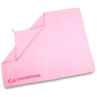 Lifeventure Giant Soft Fibre Trek Towel (Pink) | Sportpursuit.com