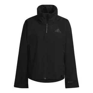 FJERN Womens Arktis II Down Hooded Jacket (Black/Charcoal) | Sportpurs