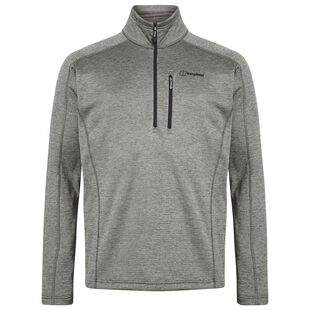 Berghaus Mens Spitzer 1/2 Zip Pullover (Monument/Harbour Mist) | Sport