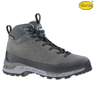 Bestard Womens Trek Mid Hiking Boots (Grey) | Sportpursuit.com
