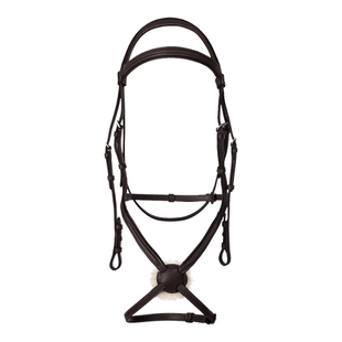 Butet Bridon Sport Muserolle Croisée (Cachou) | privatesportshop.fr