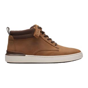 Clarks Mens CourtLite Mid Casual Boots (Brown) | Sportpursuit.com