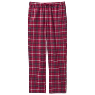 Crew Clothing Co. Womens Check Trousers (Red Check) | Sportpursuit.com