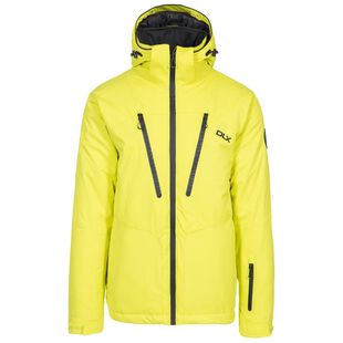 DLX Mens Banner Ski Jacket (Limeade) | Sportpursuit.com