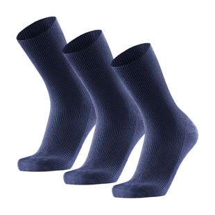 DanishEndurance Soft Top Socks (3 Pack - Navy Blue) | Sportpursuit.com