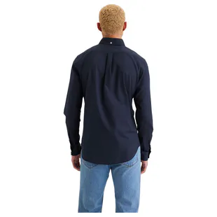 Dockers Mens Oxford Slim Fit Shirt (Navy Blazer) | Sportpursuit.com