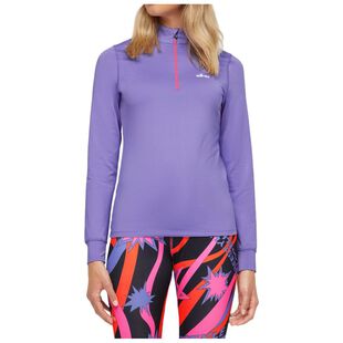 Elho Womens Vex Baselayer Top (Neon Lilac) | Sportpursuit.com