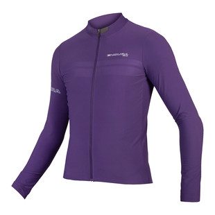 Endura Mens Pro SL Long Sleeve II Jersey (Purple) | Sportpursuit.com