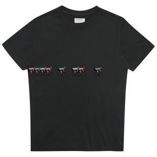 Erstwhile Womens TDLC T-Shirt (Faded Black) | Sportpursuit.com