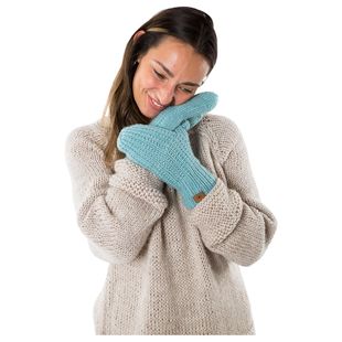FuzaWool Womens Ulv Mittens (T Blue) | Sportpursuit.com