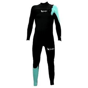 Gotcha 3/2mm Phantom Wetsuit (Black/Teal) | Sportpursuit.com