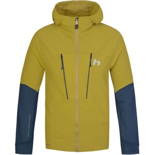 Hannah Mens Trane Jacket (Yellow/Blue) | Sportpursuit.com