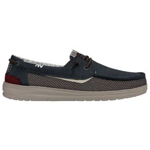 HeyDude Mens Welsh Shoes (Deep Blue) | Sportpursuit.com