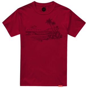Hot Tuna Mens Coast T-Shirt (Tango Red) | Sportpursuit.com