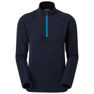Keela Womens Micro Pulse 1/4 Zip Fleece Top (Navy/Blue Zip) | Sportpur