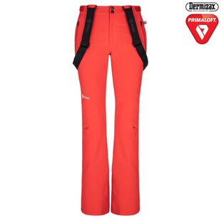 Kilpi Womens Dampezzo Ski Trousers (Red) | Sportpursuit.com