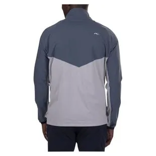 Kjus Mens Rain Rescue 2.5L Jacket (Steel Blue/Alloy) | Sportpursuit.co