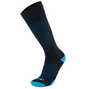 M20 Tech Comp Socks (Black/Cyan) | Sportpursuit.com