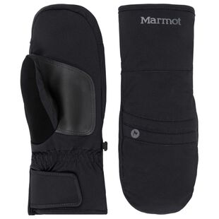 Marmot Womens Moraine Mittens (Black) | Sportpursuit.com