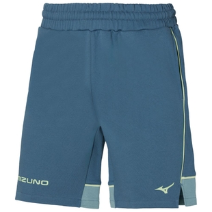 Mizuno Mens Athletics Shorts (Vintage Indigo) | Sportpursuit.com