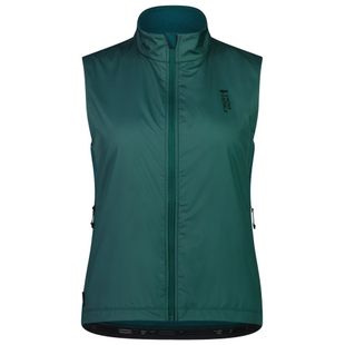 Mons Royale Womens Redwood Wind Vest Vest (Evergreen) | Sportpursuit.c