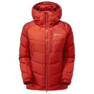 Montane Womens Resolute Down Jacket (Saffron Red) | Sportpursuit.com