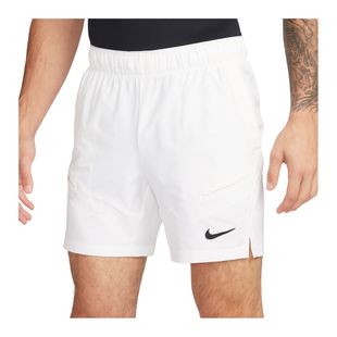 Nike Short Dri-FIT Court Advantage 9in Homme (Blanc/Blanc/Noir) | priv