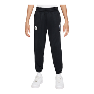 Nike Boys Brooklyn Nets Spotlight Joggers (Black) | Sportpursuit.com