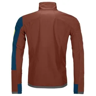 Ortovox Mens Berrino Jacket (Clay Orange) | Sportpursuit.com