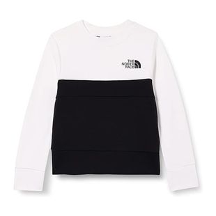 The North Face Boys Slacker Pullover (TNF White/TNF Black) | Sportpurs
