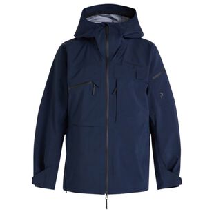 PeakPerformance Mens Alpine Jacket (Blue) | Sportpursuit.com