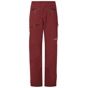 Rab Womens Khroma Kinetic Trousers (Oxblood Red) | Sportpursuit.com