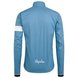 Rapha Mens Core II Waterproof Jacket (Dusted Blue/White) | Sportpursui
