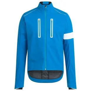 Rapha Mens Classic Winter Jacket (Blue) | Sportpursuit.com