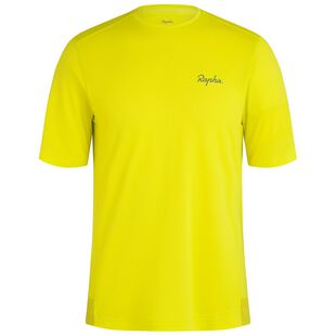 Rapha Mens Explore T-Shirt (Chartreuse/Gecko Yellow) | Sportpursuit.co