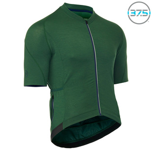 Rivelo Mens Chapman Merino Blend Jersey (Racing Green) | Sportpursuit.