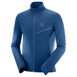 Salomon Mens RS Softshell Jacket (Poseidon) | Sportpursuit.com