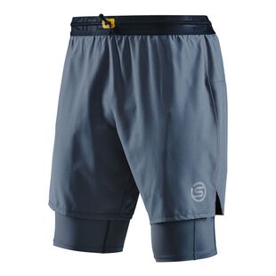 Skins Mens 3-Series Shorts (Charcoal) | Sportpursuit.com