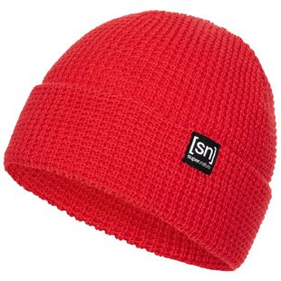 Super Natural City Beanie (High Risk Red) | Sportpursuit.com