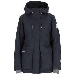 TwentyFour Womens Finse 2.0 Padded Jacket (Soft Black) | Sportpursuit.