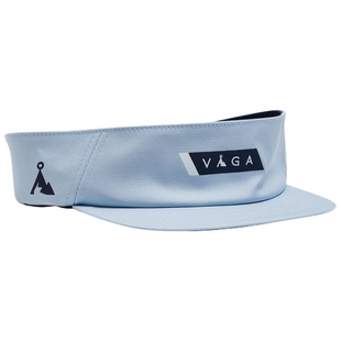 Vaga Feather Racing Visor Hat (Pastel Blue/Navy Blue) | Sportpursuit.c