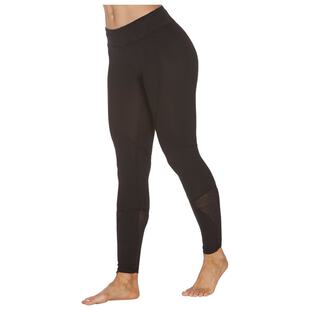 Balance Collection Womens Mesh Panel Tights (Black) | Sportpursuit.com
