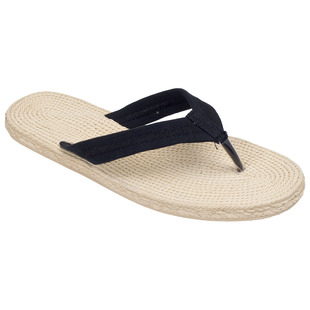 Brasileras Womens Spar Flip-Flops (Black) | Sportpursuit.com