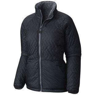 Mountain Hardwear Womens Switch Flip Jacket (Black/Graphite) | Sportpu